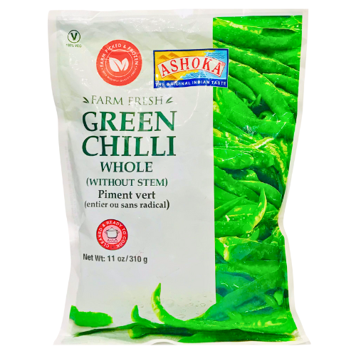 Ashoka Frozen Green Chilli – Variety Foods UK