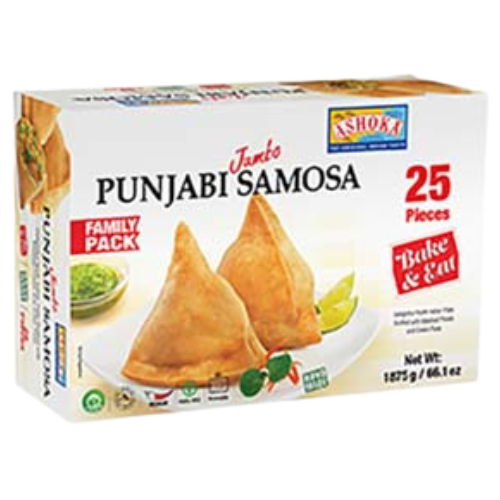 Buy Ashoka Frozen Jumbo Punjabi Samosas Free UK Delivery – Variety Foods UK