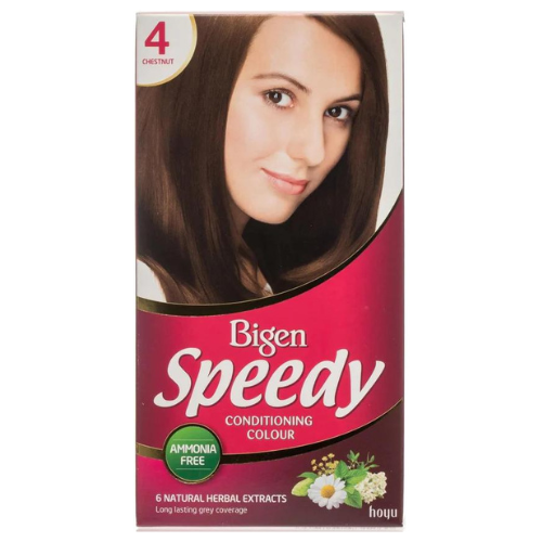 Bigen Women'S Speedy Original Chestnut 4 Hair Colour – Variety Foods UK