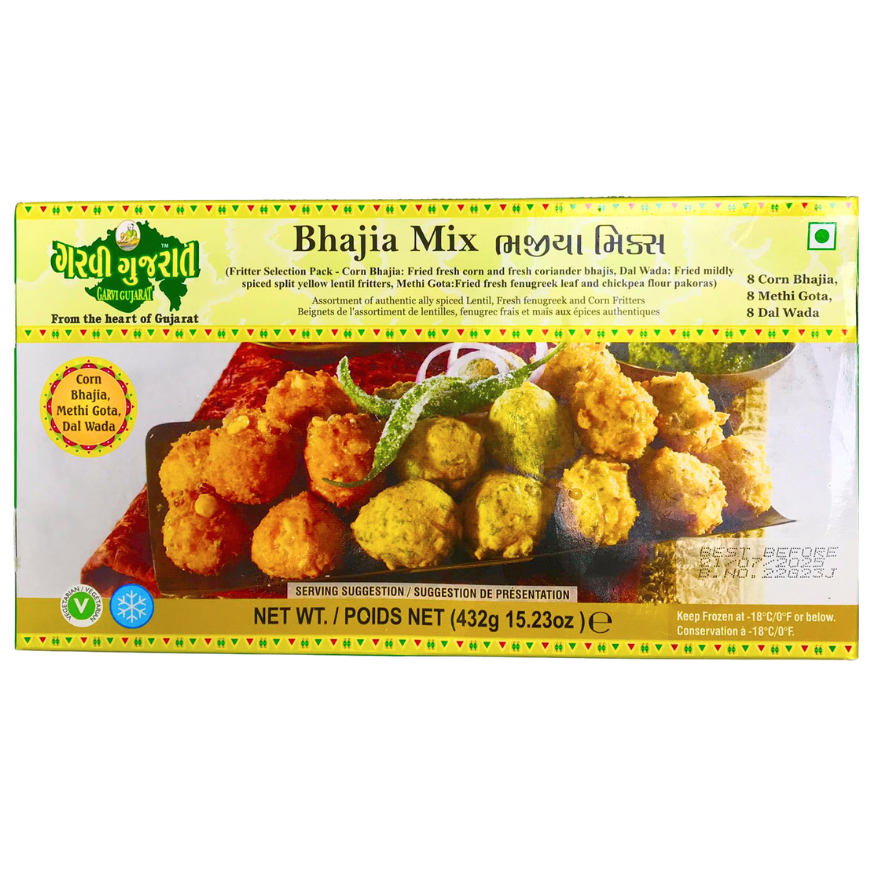Buy Garvi Gujarat Frozen Bhajia Mix Free UK Delivery – Variety Foods UK