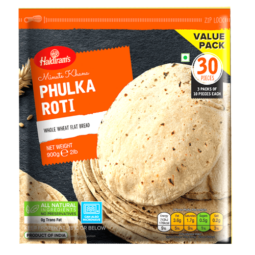 Haldirams Frozen Phulka Roti – Variety Foods UK