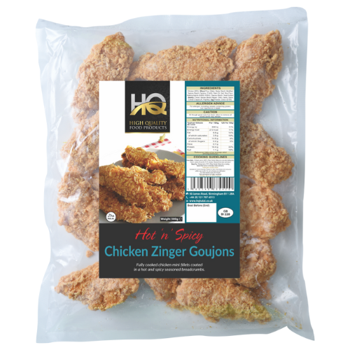 Buy HQ Frozen Hot Spicy Chicken Zinger Goujons 4000+ Groceries ...