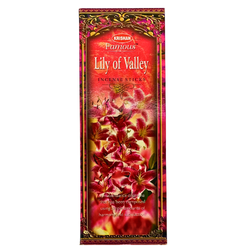 Buy Krishan Lily of Valley Incense Sticks – Free UK Delivery – Variety ...