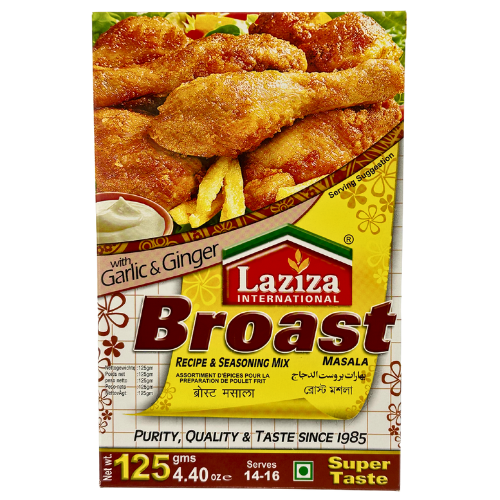 Buy Laziza Chicken Broast Masala Mix – Free UK Delivery – Variety Foods UK