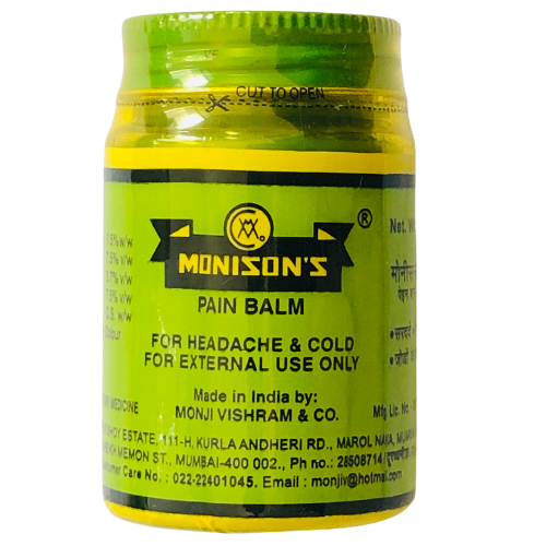 Buy Monisons Pain Balm – Fast Relief & UK Delivery – Variety Foods UK