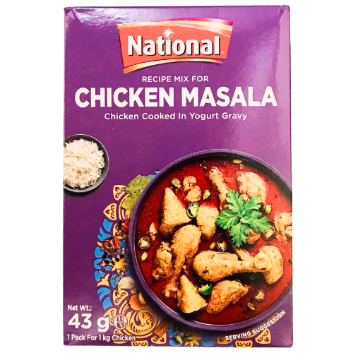 Buy National Chicken Masala Ground Spices Free UK Delivery – Variety ...