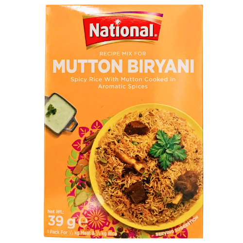 Buy National Mutton Biryani Masala – Free UK Delivery – Variety Foods UK
