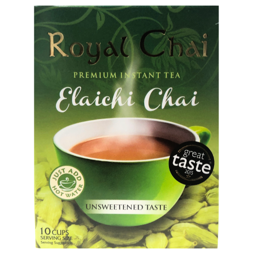 Buy Royal Chai Unsweetened Elaichi Tea Mix – Free UK Delivery – Variety ...