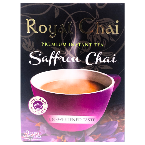 Buy Royal Chai Unsweetened Saffron Tea – UK Delivery – Variety Foods UK