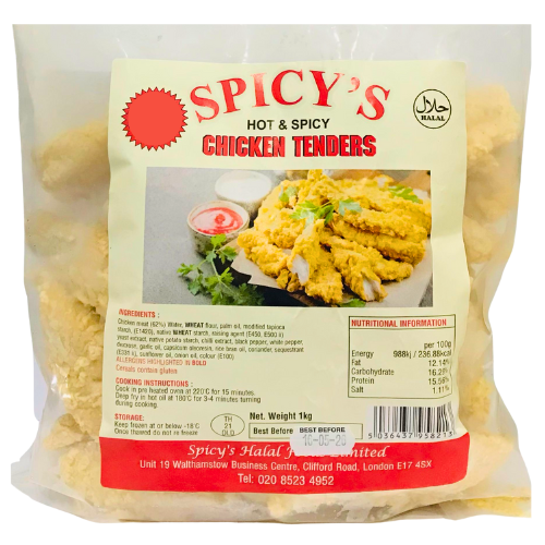 Buy Spicy S Frozen Hot Chicken Tenders – Free UK Delivery – Variety ...