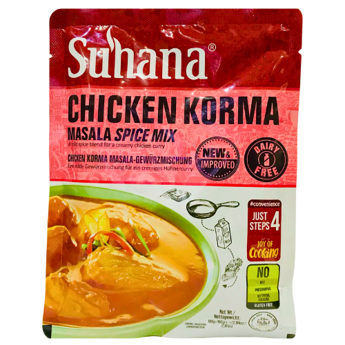 Buy Suhana Chicken Korma Spice Mix Free UK Delivery – Variety Foods UK