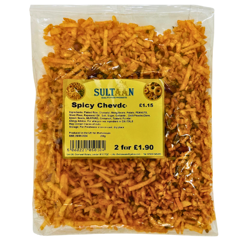 Sultaan Spicy Chevda – Variety Foods UK