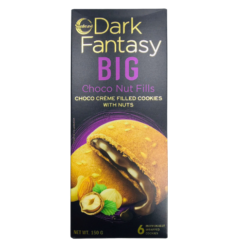 Buy Sunfeast Dark Fantasy Choco Nut Fills Big Biscuits – Free UK ...