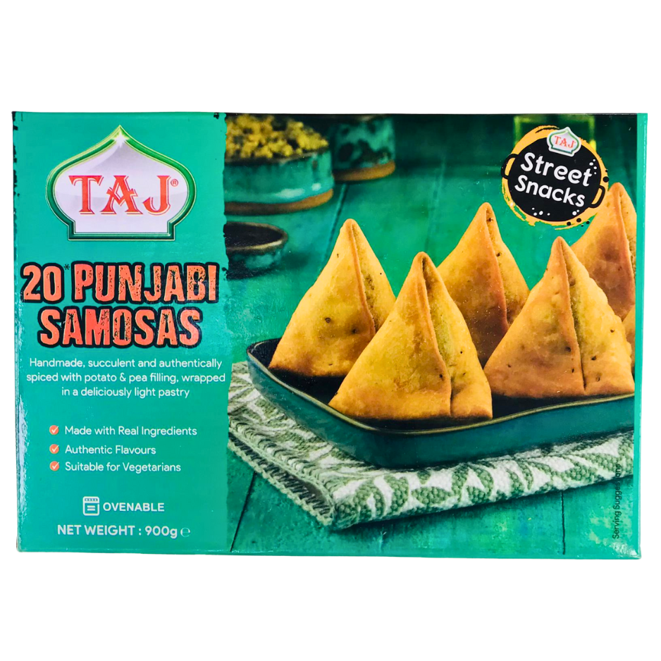 Taj Frozen Punjabi Samosas Variety Foods Uk