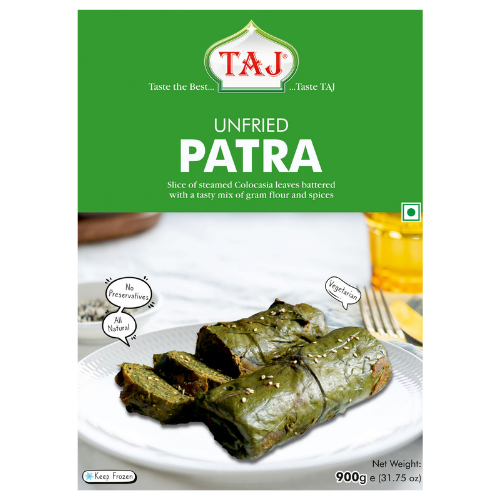 Buy Taj Frozen Unfried Patra – 4000+ Indian Groceries – Variety Foods UK