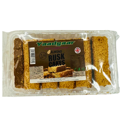 Yaadgaar Almond Cake Rusk – Variety Foods UK